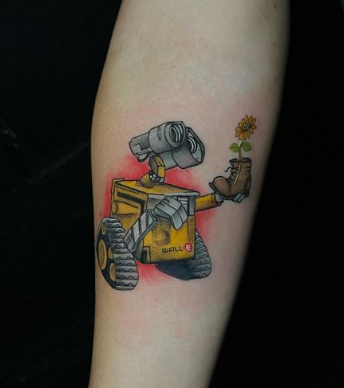 15 Wall-E Tattoo Designs That Will Make You Believe in True Friendship ...