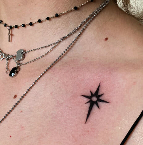15 North Star Tattoo Designs Guiding You to Your True North - Psycho Tats