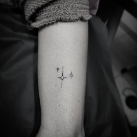 15 North Star Tattoo Designs Guiding You to Your True North - Psycho Tats