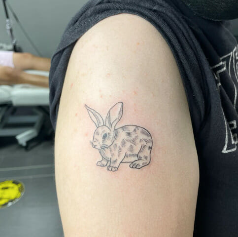 51 Rabbit Tattoo Designs to Embrace Your Inner Free Spirit - Psycho Tats