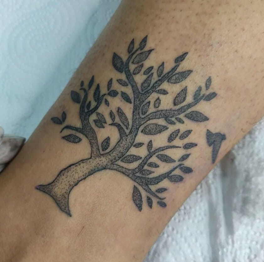 61 Mighty Tree Tattoo Designs Ideas- Finding Serenity in Nature’s ...