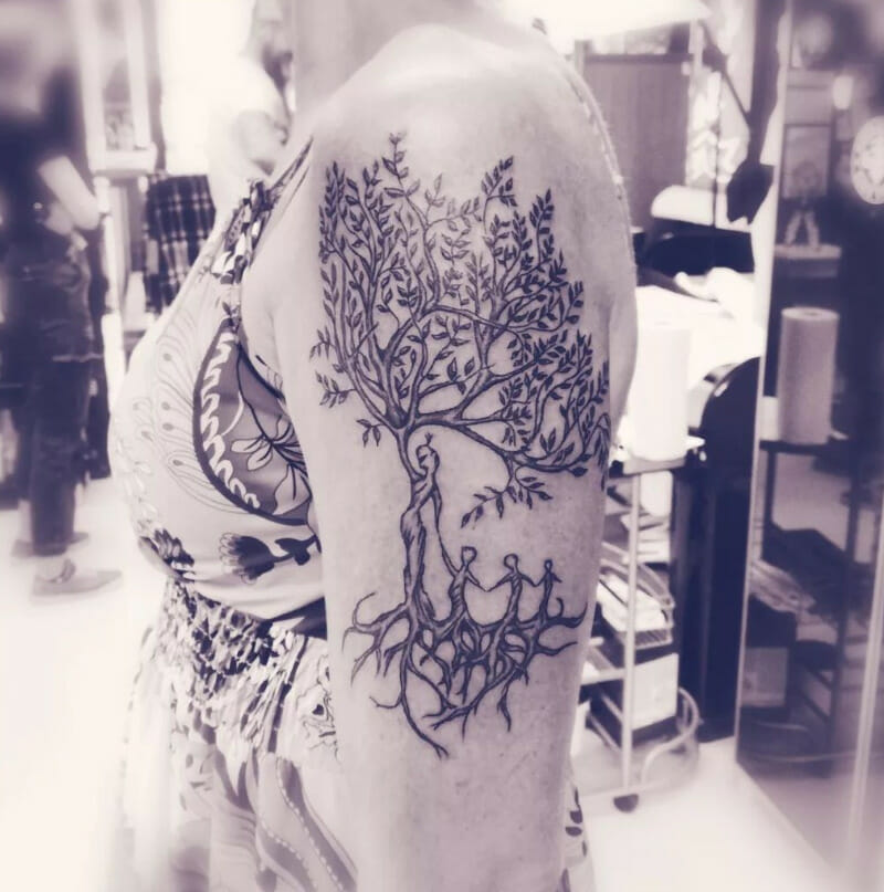61 Mighty Tree Tattoo Designs Ideas- Finding Serenity in Nature’s ...
