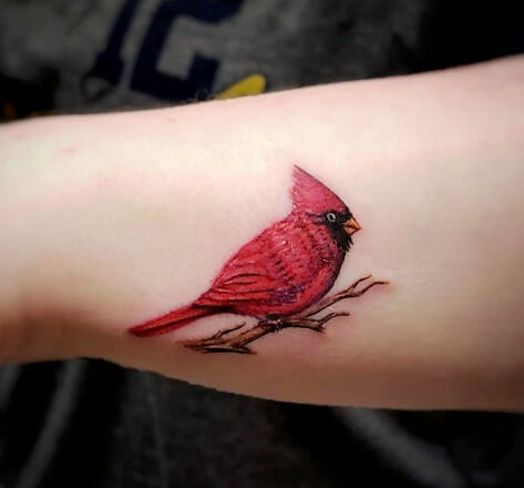 31 Cardinal Tattoo Designs to Ignite Your Passion for Body Art - Psycho ...