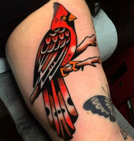 31 Cardinal Tattoo Designs to Ignite Your Passion for Body Art - Psycho ...