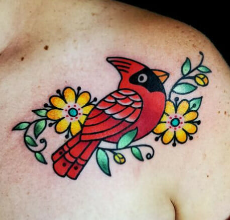 31 Cardinal Tattoo Designs to Ignite Your Passion for Body Art - Psycho ...