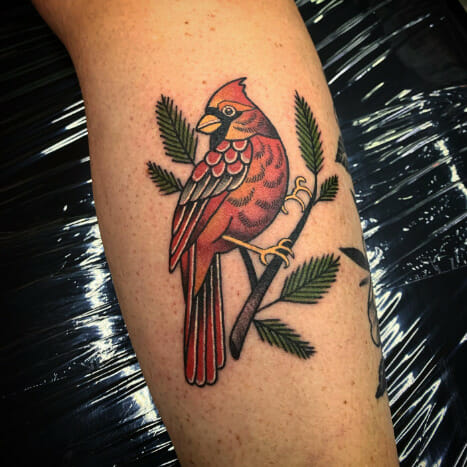 31 Cardinal Tattoo Designs to Ignite Your Passion for Body Art - Psycho ...