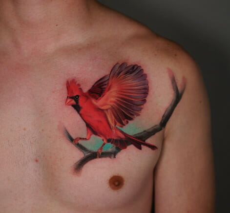 31 Cardinal Tattoo Designs to Ignite Your Passion for Body Art - Psycho ...