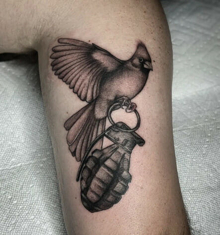 31 Cardinal Tattoo Designs to Ignite Your Passion for Body Art - Psycho ...