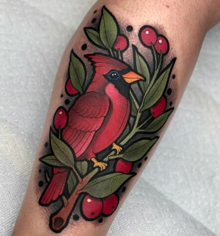 31 Cardinal Tattoo Designs to Ignite Your Passion for Body Art - Psycho ...