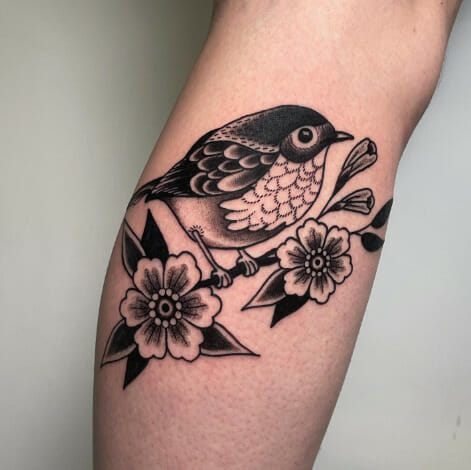 59 Robin Tattoos – Majestic Ink for Nature Enthusiasts - Psycho Tats