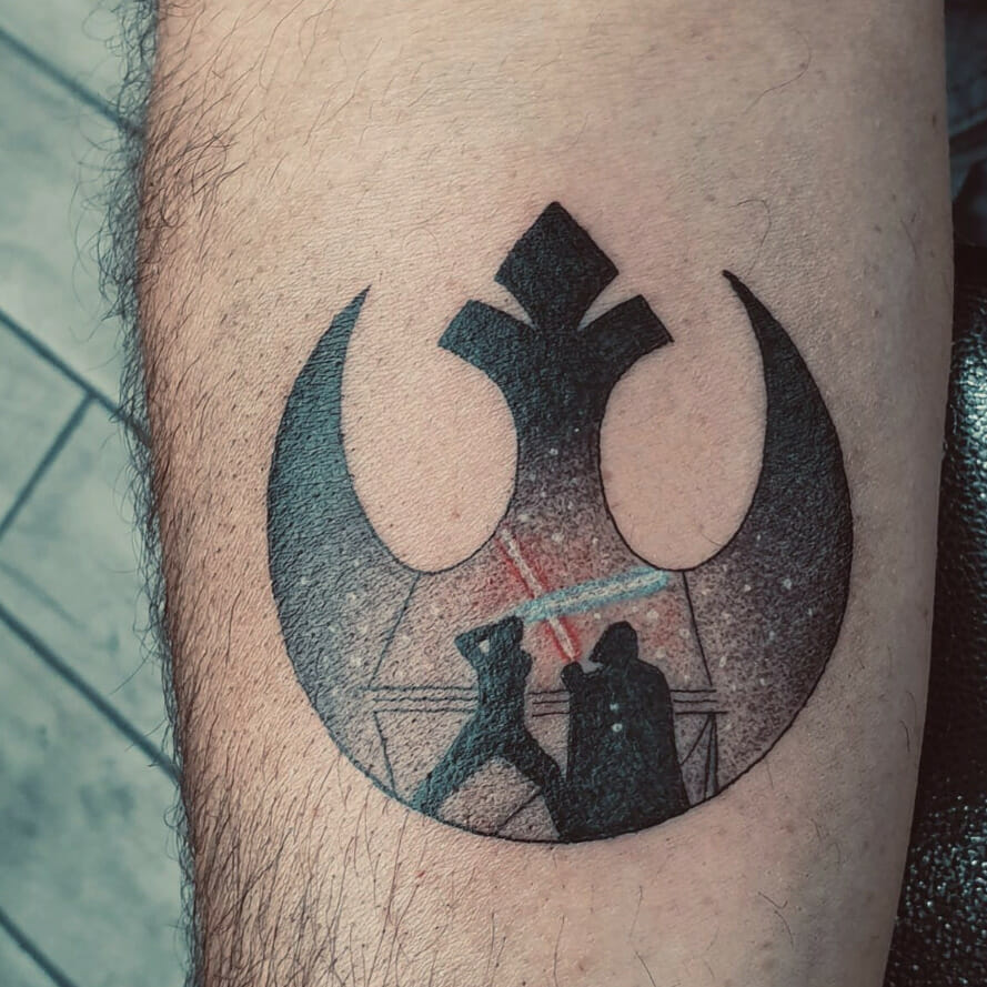 61 Star Wars Tattoos Period The End for Those Who Love a Galactic ...