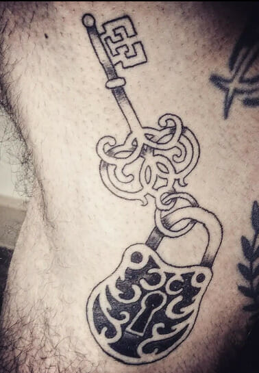 41 Skeleton Key Tattoo Designs Unlocking Passion with Ink - Psycho Tats