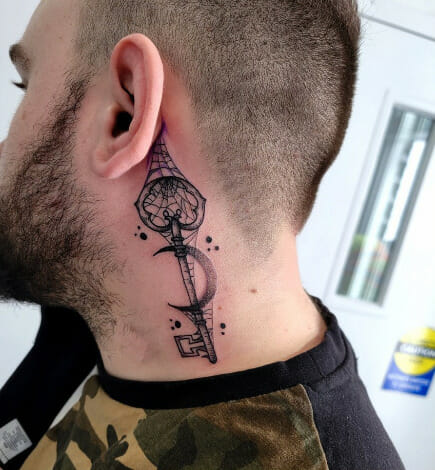 41 Skeleton Key Tattoo Designs Unlocking Passion with Ink - Psycho Tats