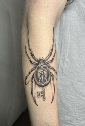 41 Skeleton Key Tattoo Designs Unlocking Passion with Ink - Psycho Tats