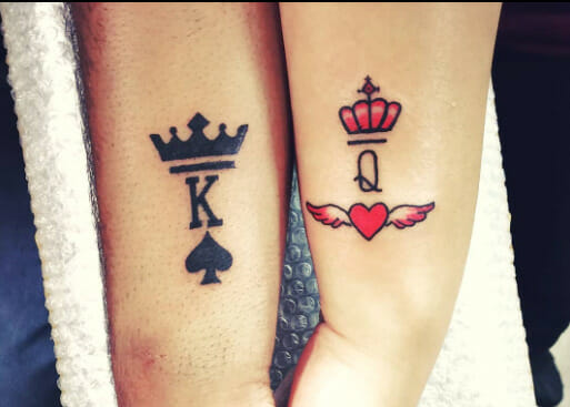 A Royal Bond – King and Queen Tattoos and Their Symbolic Meanings ...