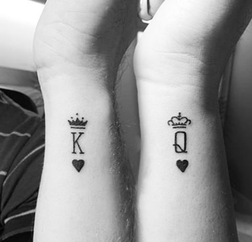 A Royal Bond – King and Queen Tattoos and Their Symbolic Meanings ...