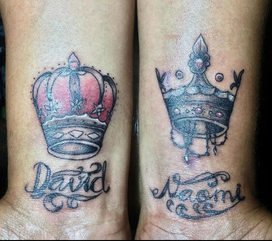 A Royal Bond – King and Queen Tattoos and Their Symbolic Meanings ...