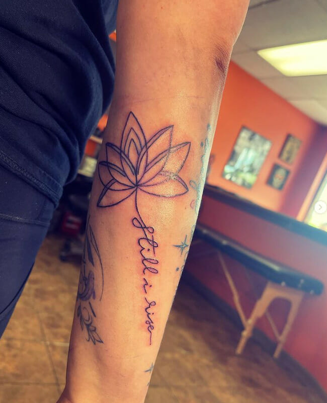 61 Still I Rise Tattoo: – Embodying Resilience and Triumph - Psycho Tats