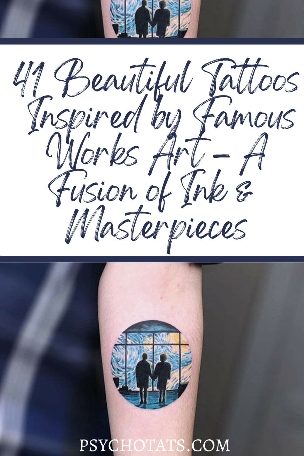 41 Beautiful Tattoos Inspired by Famous Works Art – A Fusion of Ink ...