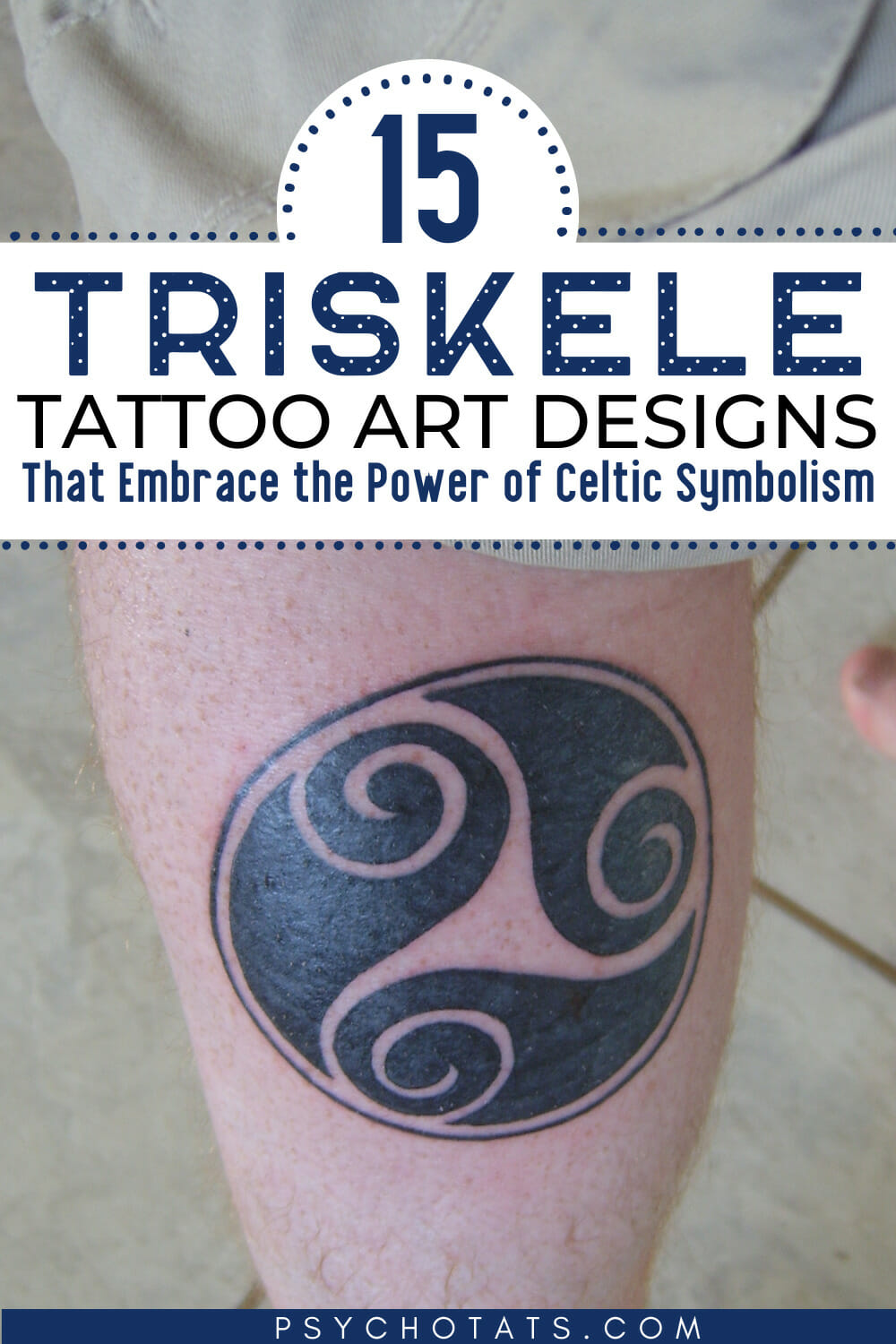 15 Triskele Tattoo Art Designs That Embrace the Power of Celtic ...