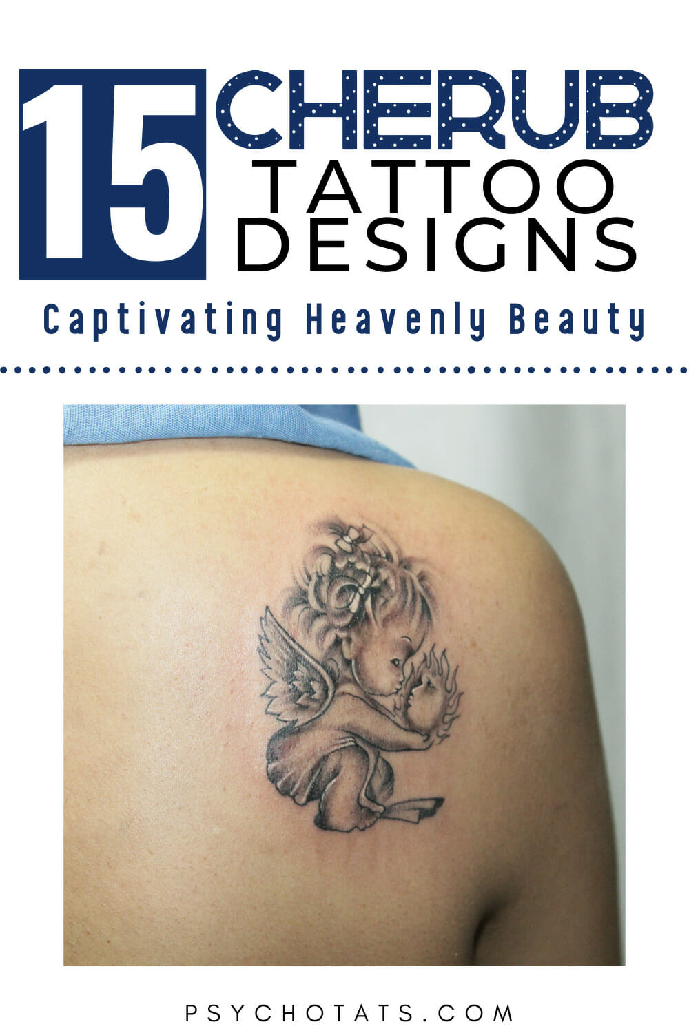 15 Cherub Tattoo Designs – Captivating Heavenly Beauty - Psycho Tats