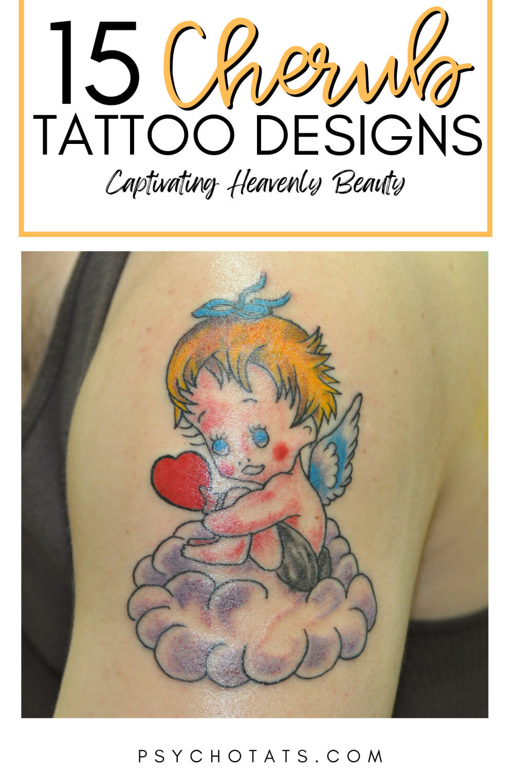15 Cherub Tattoo Designs – Captivating Heavenly Beauty - Psycho Tats