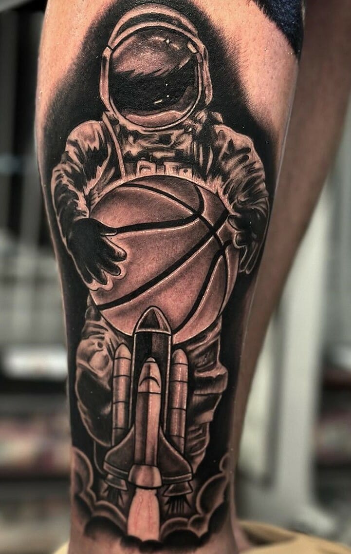71 Astronaut Tattoo- Space-Inspired Tattoos On Daring Cosmonauts ...