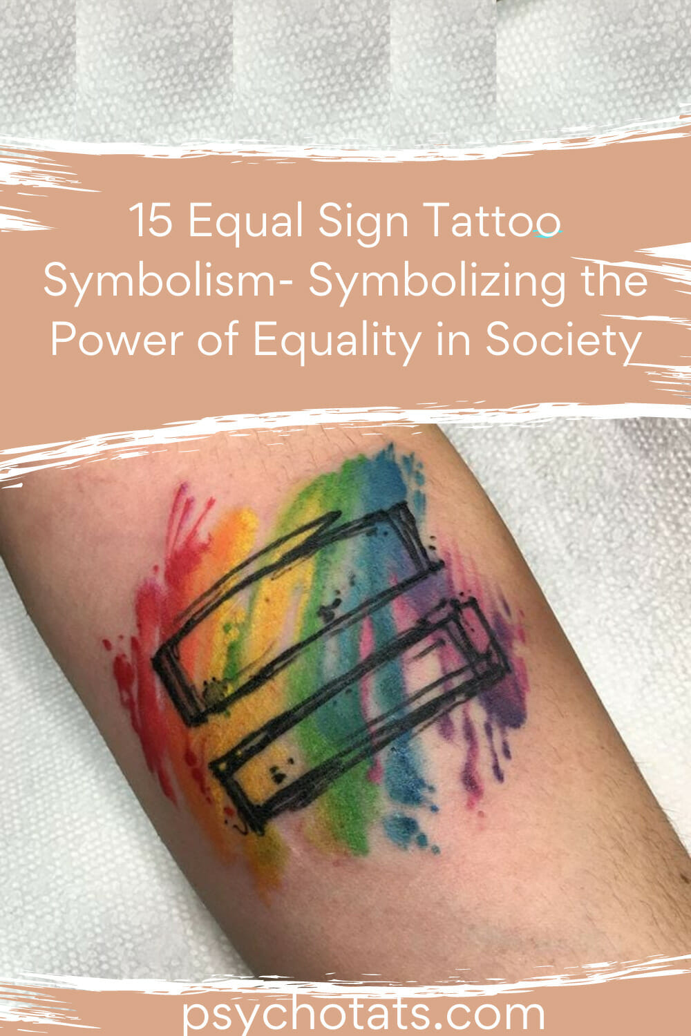 15 Equal Sign Tattoo Symbolism- Symbolizing the Power of Equality in ...