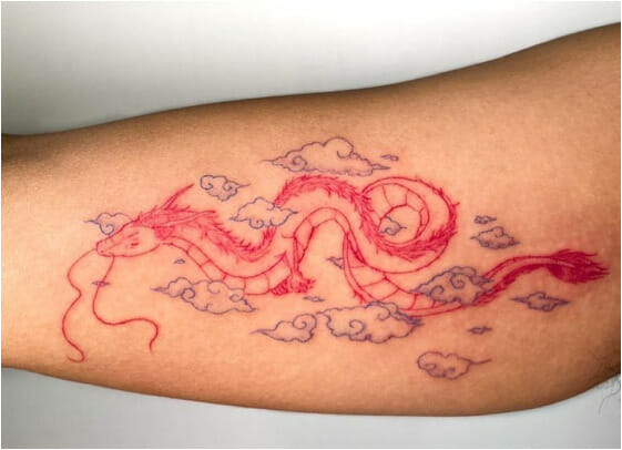 45 Red Dragon Tattoo- Exploring the Mystique of Eastern Mythology ...