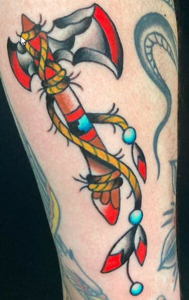 19 Tomahawk Tattoo Ideas: Bold Statements of Heritage and Bravery ...