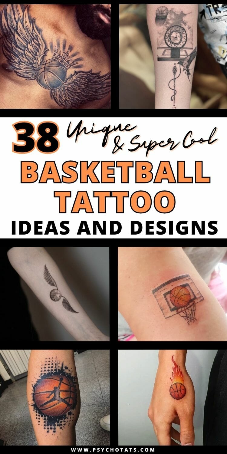 38 Basketball Tattoos Designs For Basketball Players And Fans - Psycho Tats