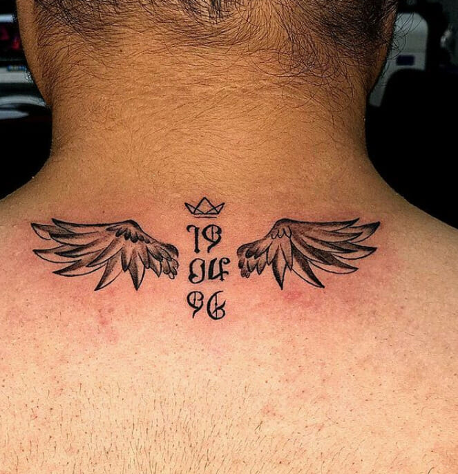 25 Wing Neck Tattoo Ideas That Will Soar Above the Rest - Psycho Tats