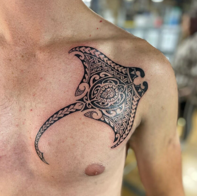 25 Stingray Tattoo- Discover the Artistry of Ocean-inspired Body Art ...