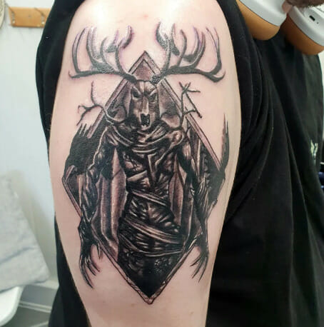 21 Wendigo Tattoo Designs to Invoke the Spirit of the Supernatural ...