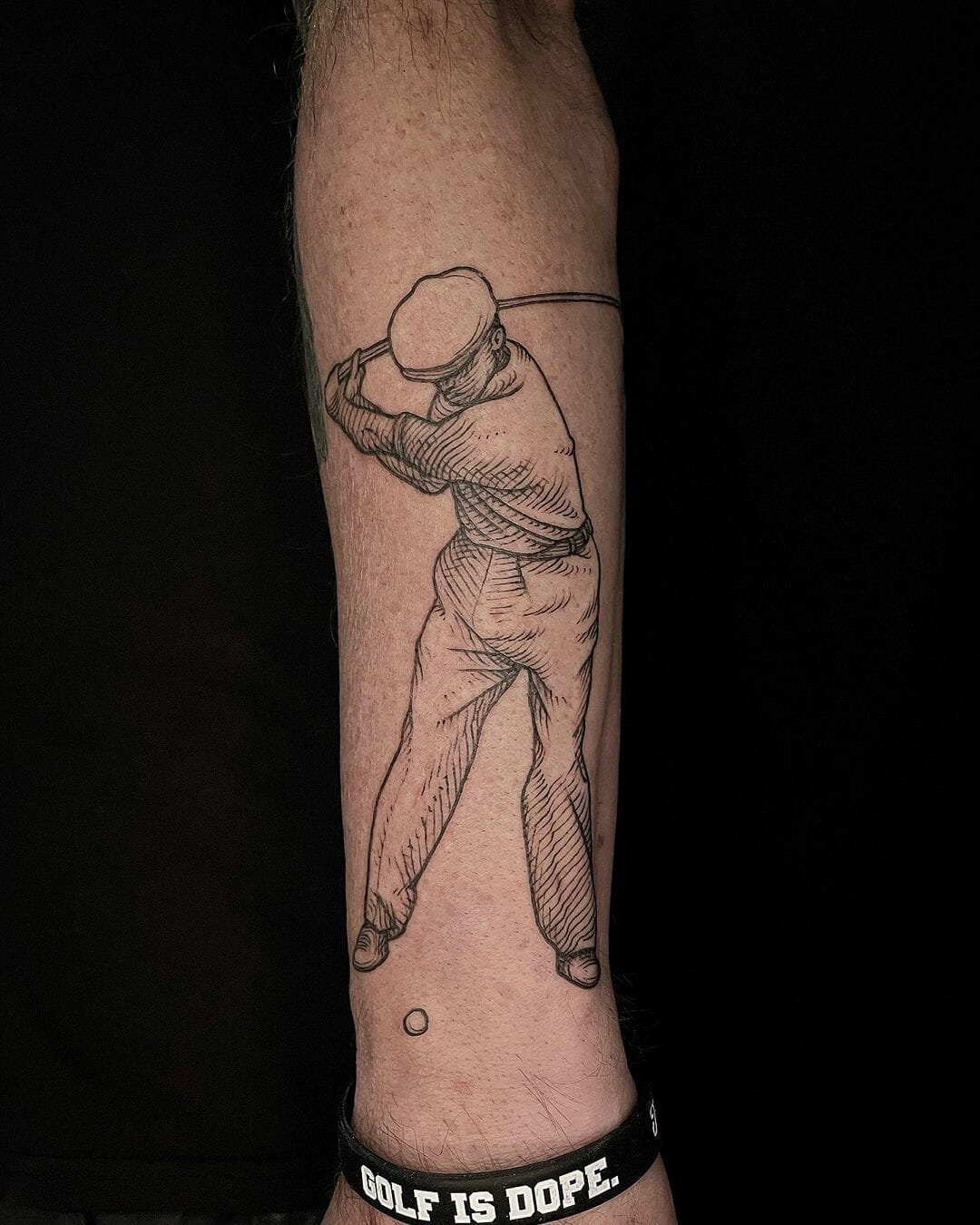 41 Stylish Tattoo Designs for the Avid Golfer – Putting Passion on ...