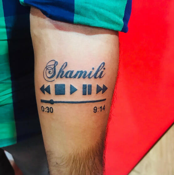 39 Play Pause Tattoos- Inked Reminders to Find Balance and Enjoy the ...