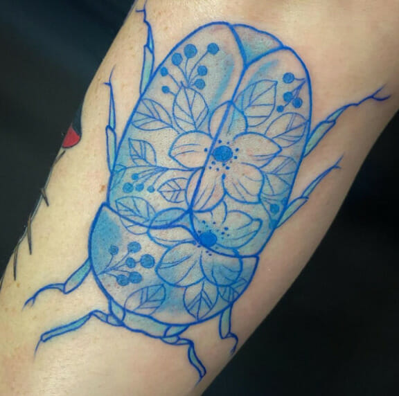 35 Blue Ink Tattoo Designs- Unleashing the Power of Blue in Stunning ...