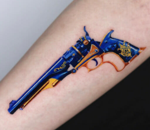 35 Blue Ink Tattoo Designs- Unleashing the Power of Blue in Stunning ...
