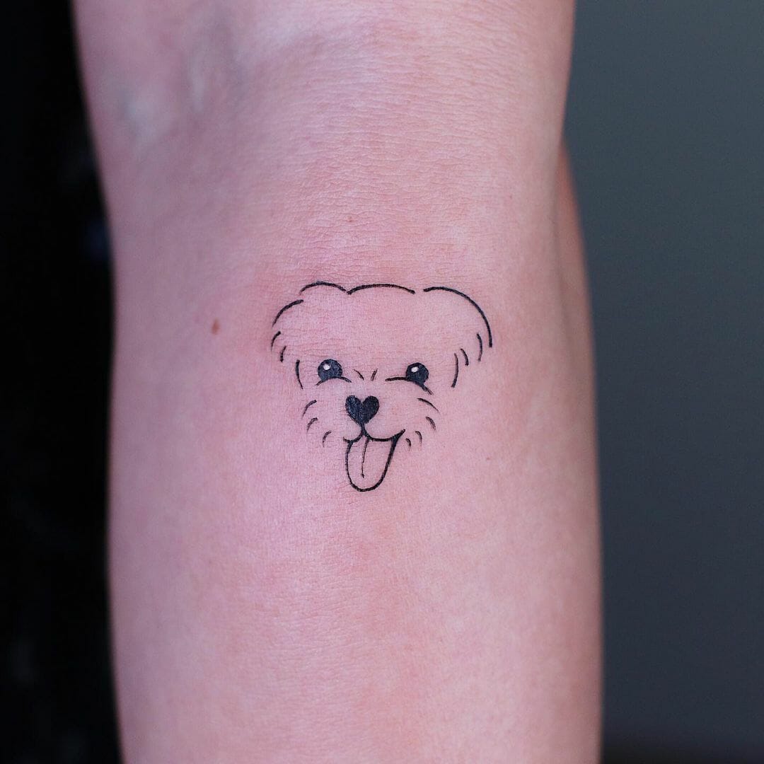 55 Lovely Dog Tattoo Designs That Capture The Spirit Of Loyal ...