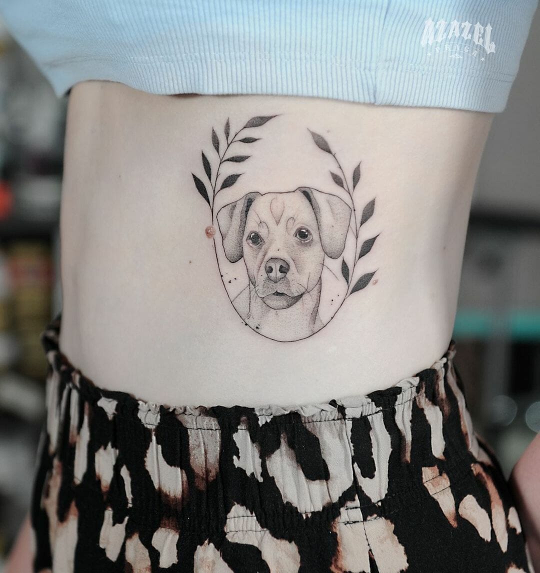 55 Lovely Dog Tattoo Designs That Capture The Spirit Of Loyal ...