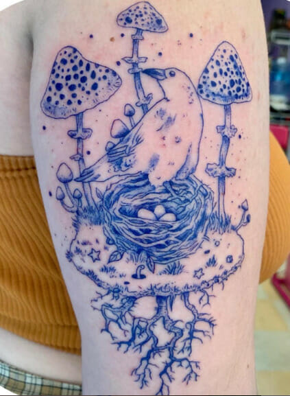 35 Blue Ink Tattoo Designs- Unleashing the Power of Blue in Stunning ...