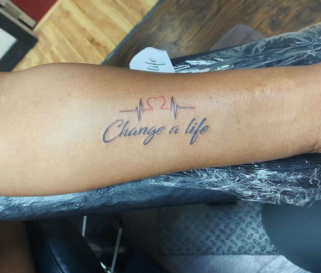 41 Heartbeat Tattoos that Captures the Pulse of Personal Triumphs ...
