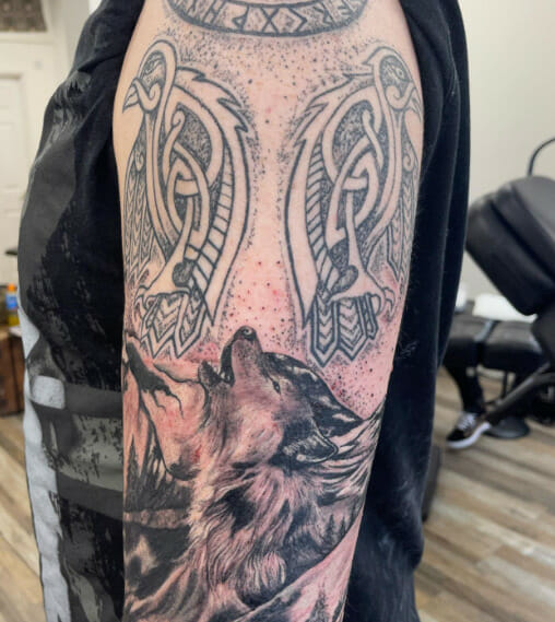 15 Huginn and Muninn Tattoo Ideas to Channel Norse Wisdom - Psycho Tats