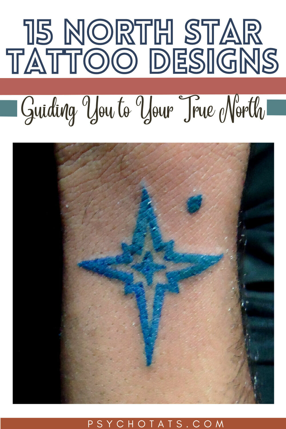 15 North Star Tattoo Designs Guiding You to Your True North - Psycho Tats