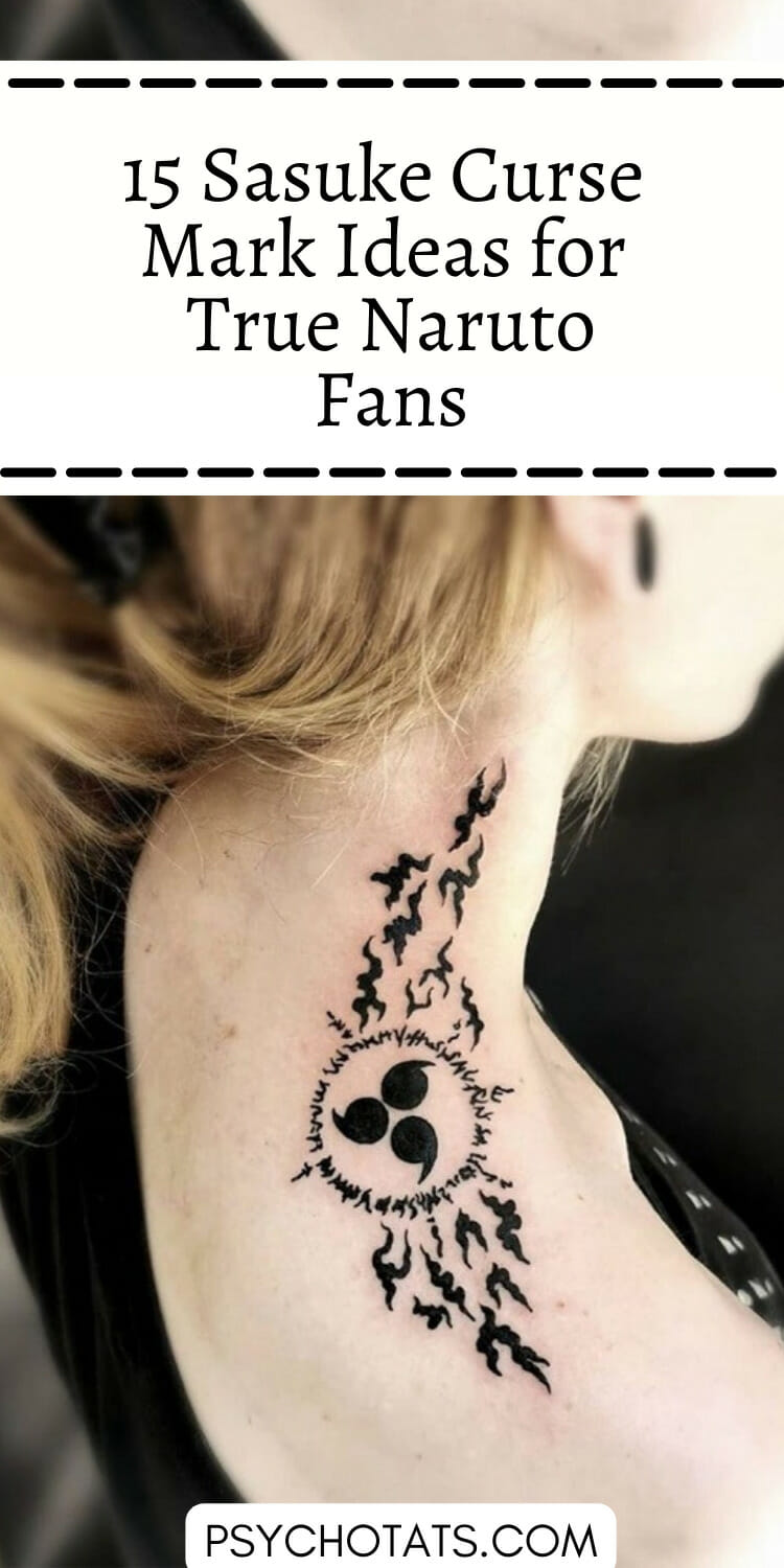 15 Sasuke Curse Mark Ideas for True Naruto Fans - Psycho Tats