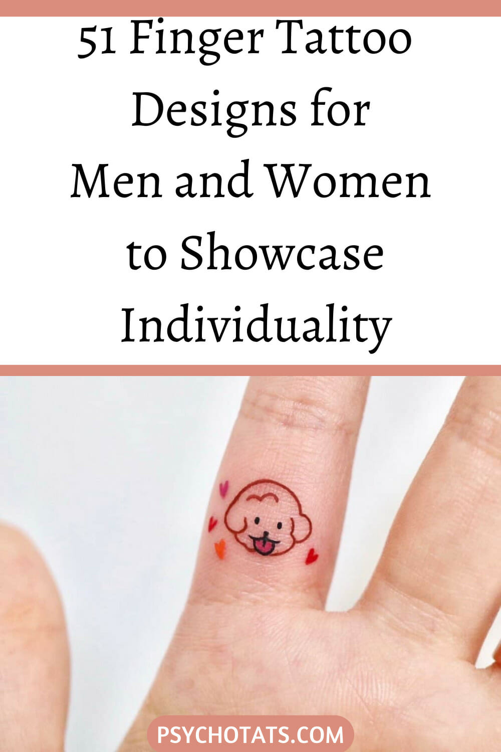 51 Finger Tattoo Designs for Men and Women to Showcase Individuality ...