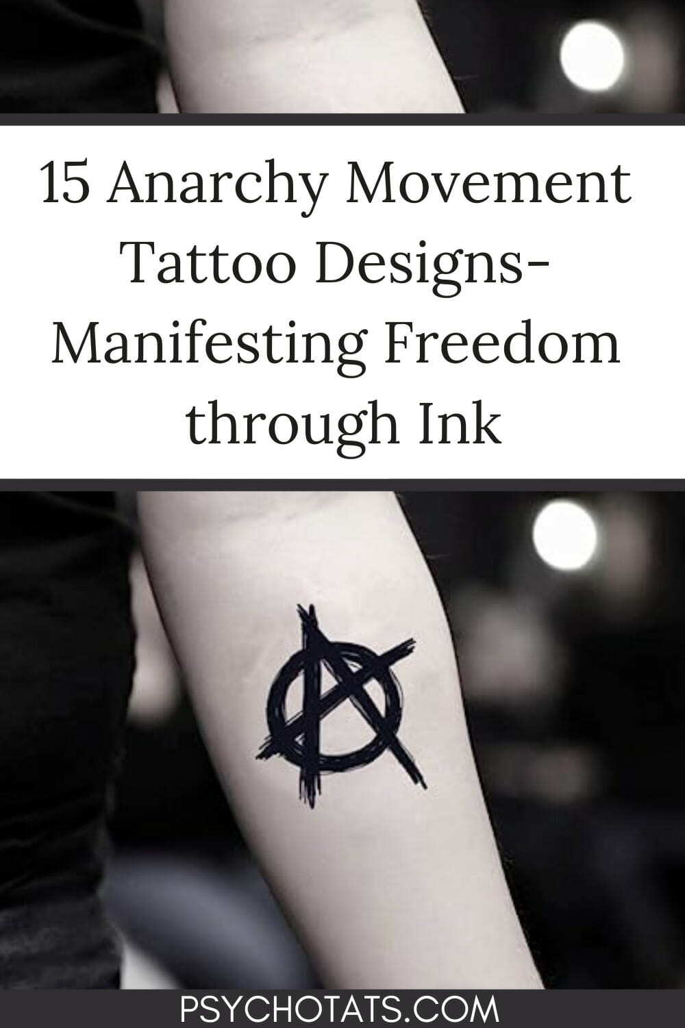 15 Anarchy Movement Tattoo Designs- Manifesting Freedom through Ink ...