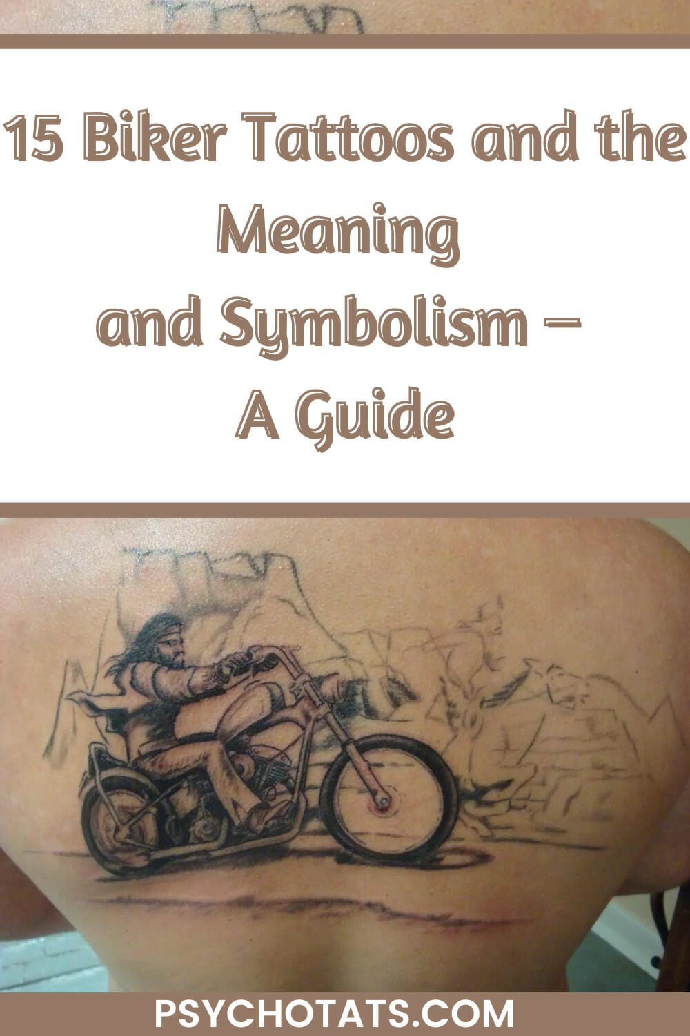 15 Biker Tattoos and the Meaning and Symbolism – A Guide - Psycho Tats