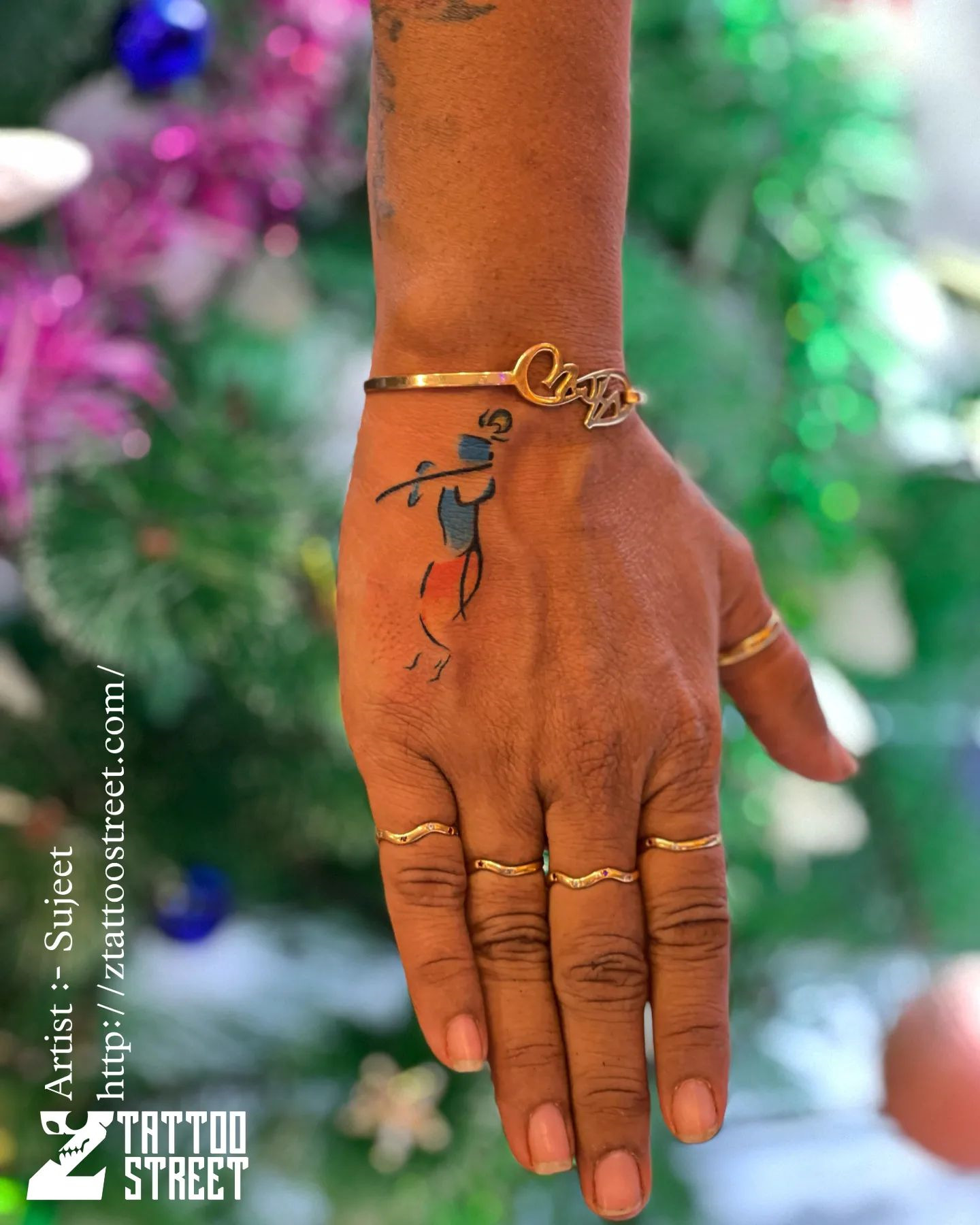 114 Mor Pankh Tattoo Ideas- Embracing Lord Krishna’s Beauty - Psycho Tats