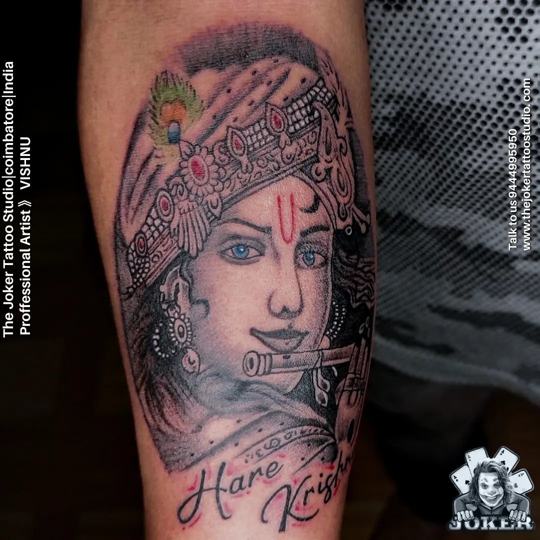 114 Mor Pankh Tattoo Ideas- Embracing Lord Krishna’s Beauty - Psycho Tats